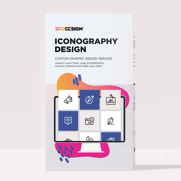 Custom Iconography Design | Shop, Buy & Brief It Today - ZOODESIGN